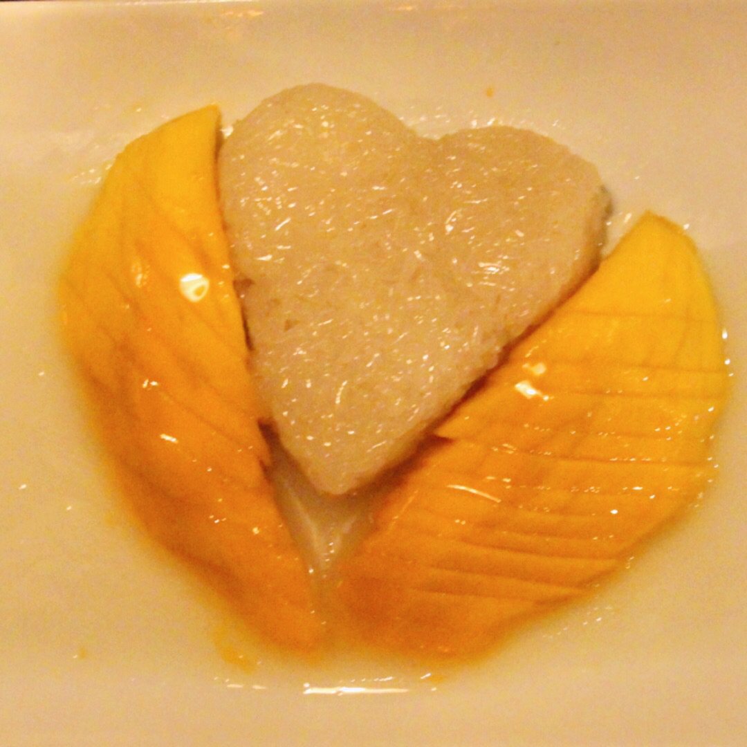 Mango Sticky Rice at Emporium Thai, Los Angeles - Vegan Dish Reviews ...