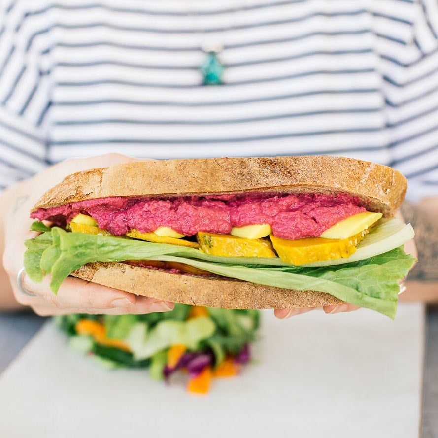 Nourish sandwich at VIBE Cafe, Phnom Penh - Vegan Dish Reviews ...