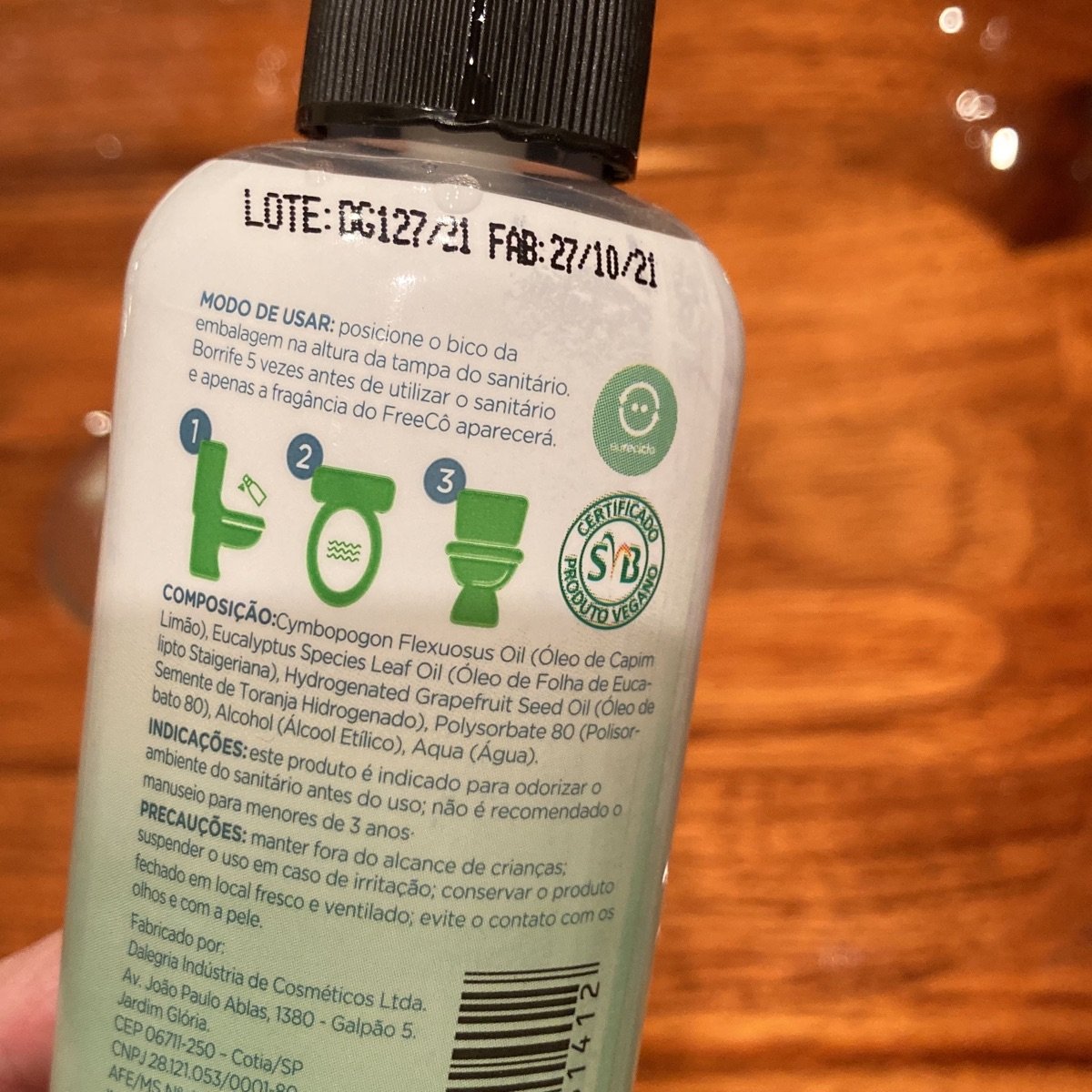 Odorizador sanitário - original from FreeCo - Vegan Product Reviews ...