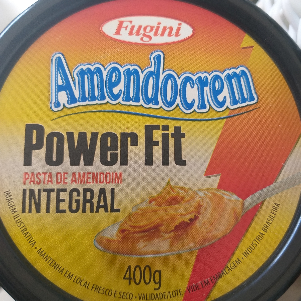 Amendocrem Power Fit Pasta De Amendoim Integral from Fugini - Vegan ...