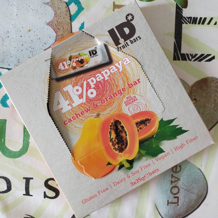 Id fruit bars Barrette 41% papaya Review | abillion