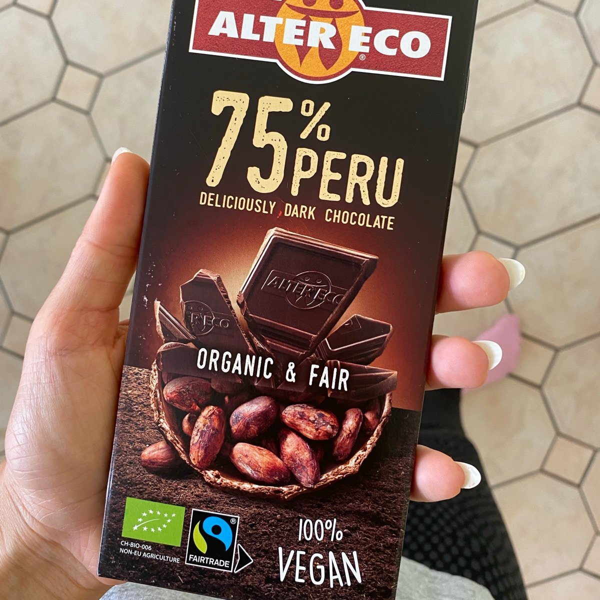 Alter Eco 75% Deliciously Dark Chocolate 评价 | abillion Alter Eco 75% Deliciously Dark Chocolate 评价 | abillion