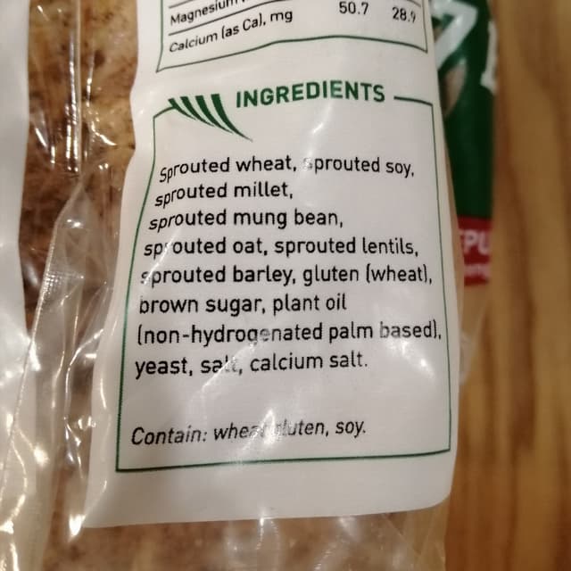 Original Sprouted 7-Grains Bread from Rainbows - Vegan Product Reviews ...