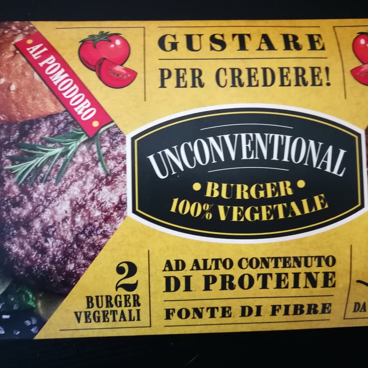 Unconventional Burger Vegetale Al Pomodoro - Tomato Burger Review ...