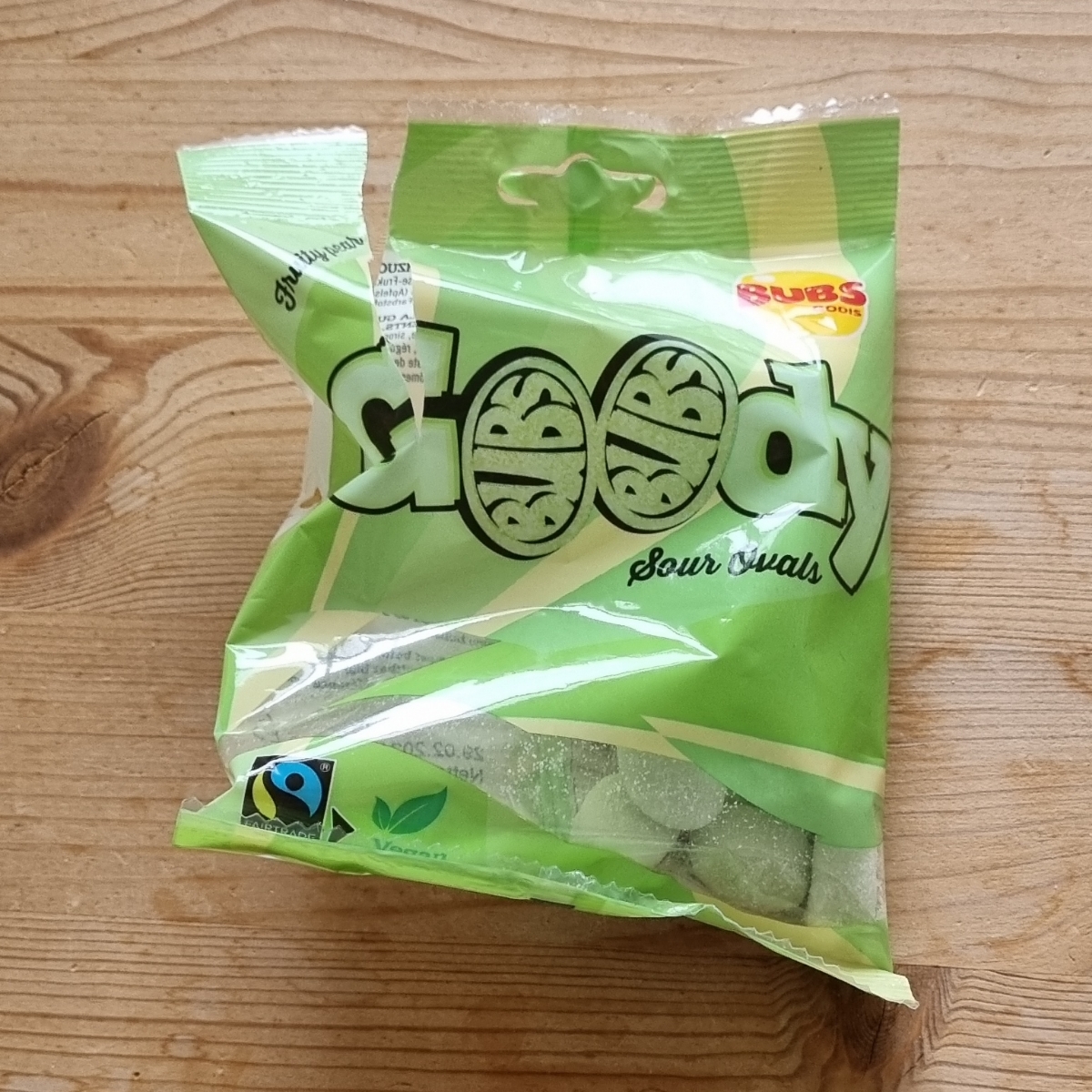 Fruity Pear Goody Sour Ovals from Bubs - Vegan Product Reviews ...