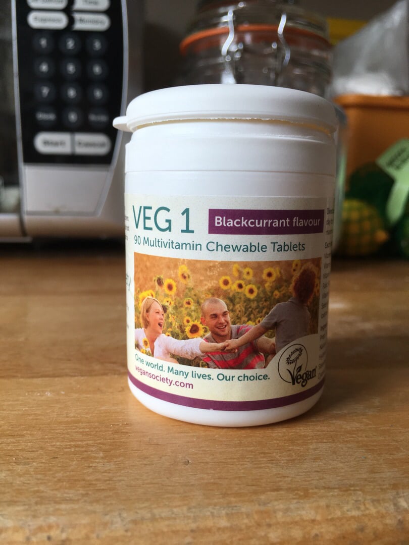 Veg 1 multivitamin chewable tablets from Veg 1 - Vegan Product Reviews ...