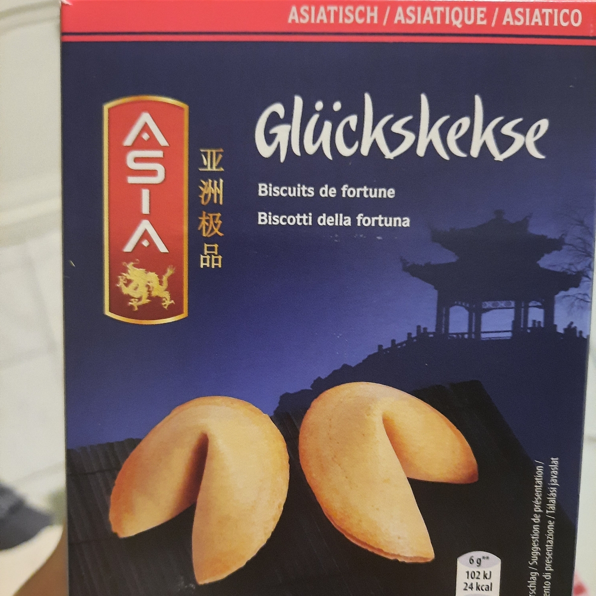Biscotti Della Fortuna from Asia Aldi - Vegan Product Reviews & Ratings ...
