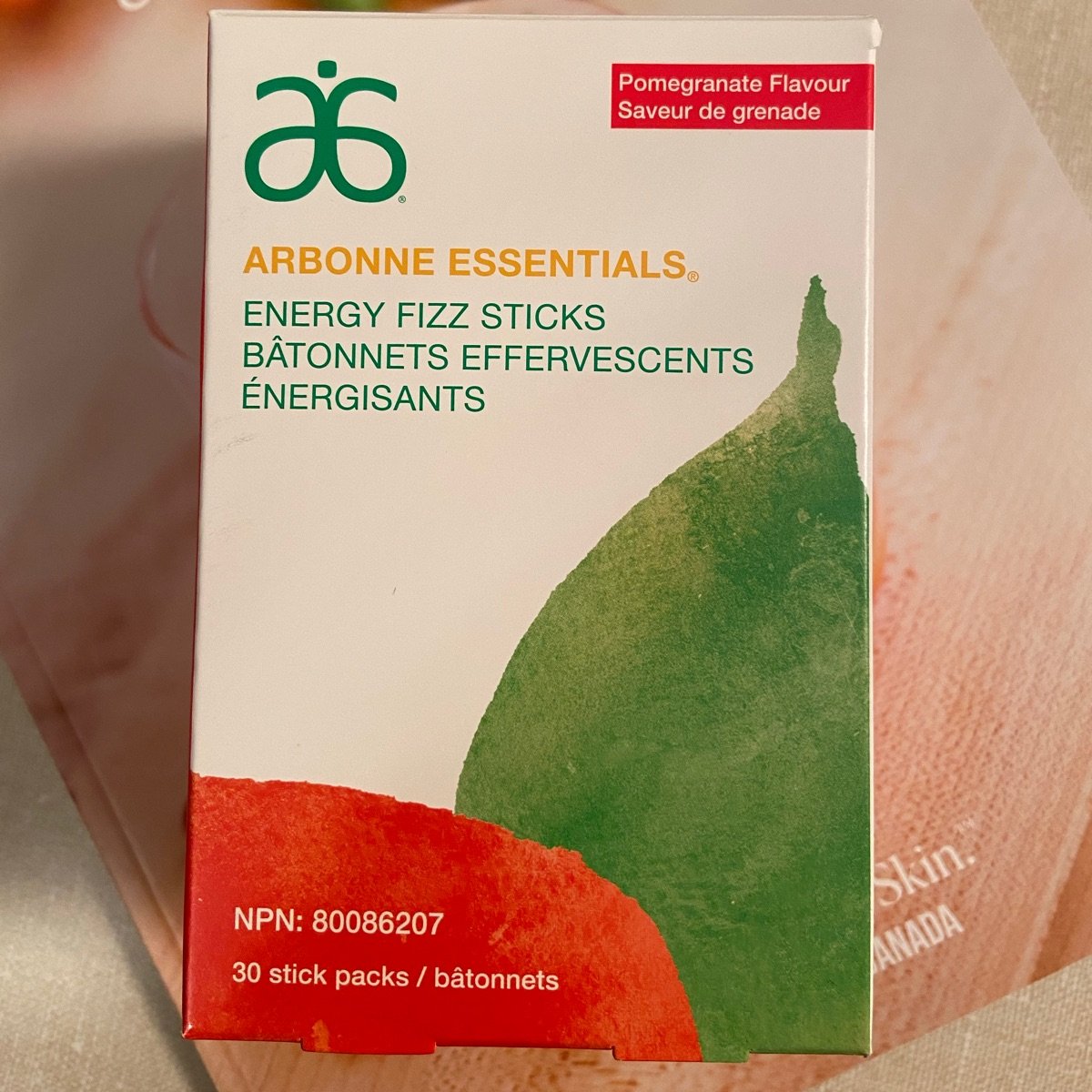 Fizz sticks pomegranate For Energy from Arbonne - Vegan Product Reviews ...
