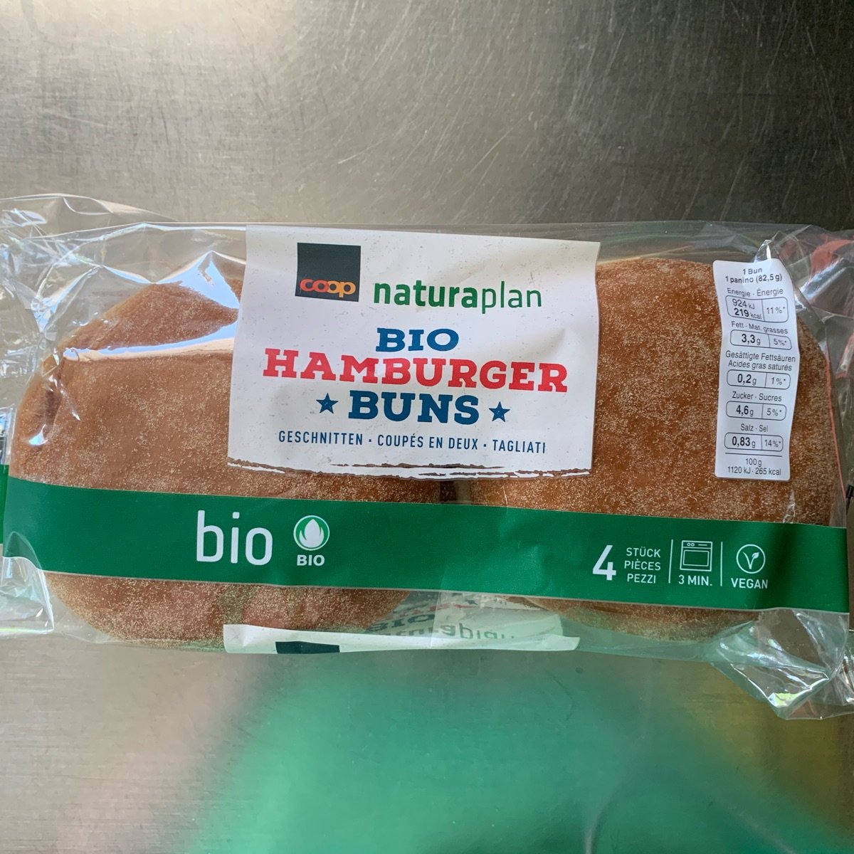 Bio Hamburger Buns from Coop naturaplan - Vegan Product Reviews ...