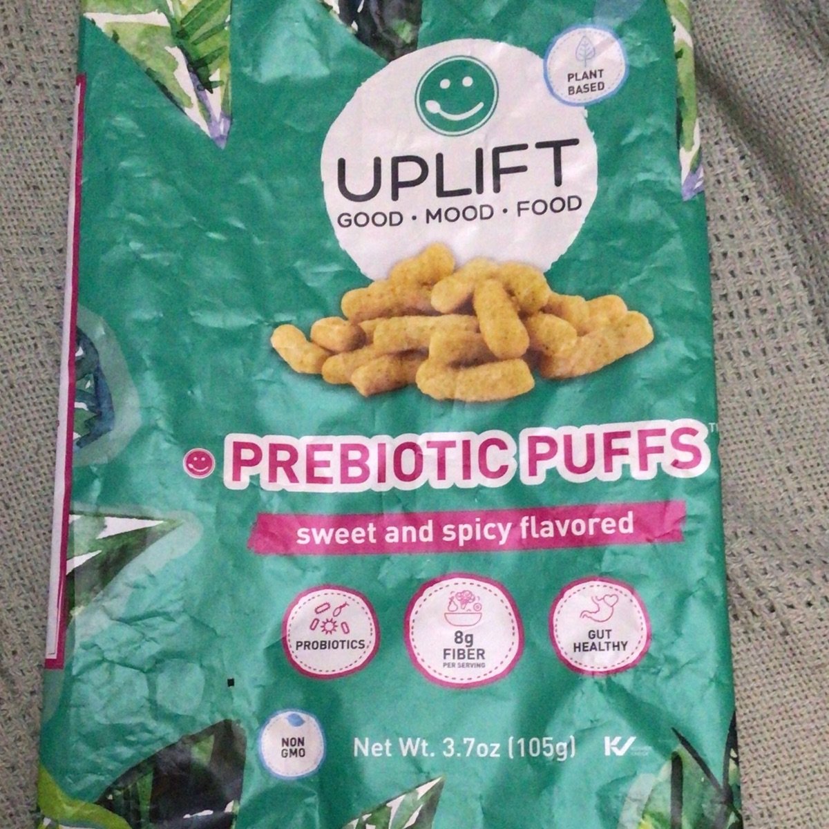 Recensioni su Prebiotic Puffs Sweet and Spicy Flavored di Uplift | abillion