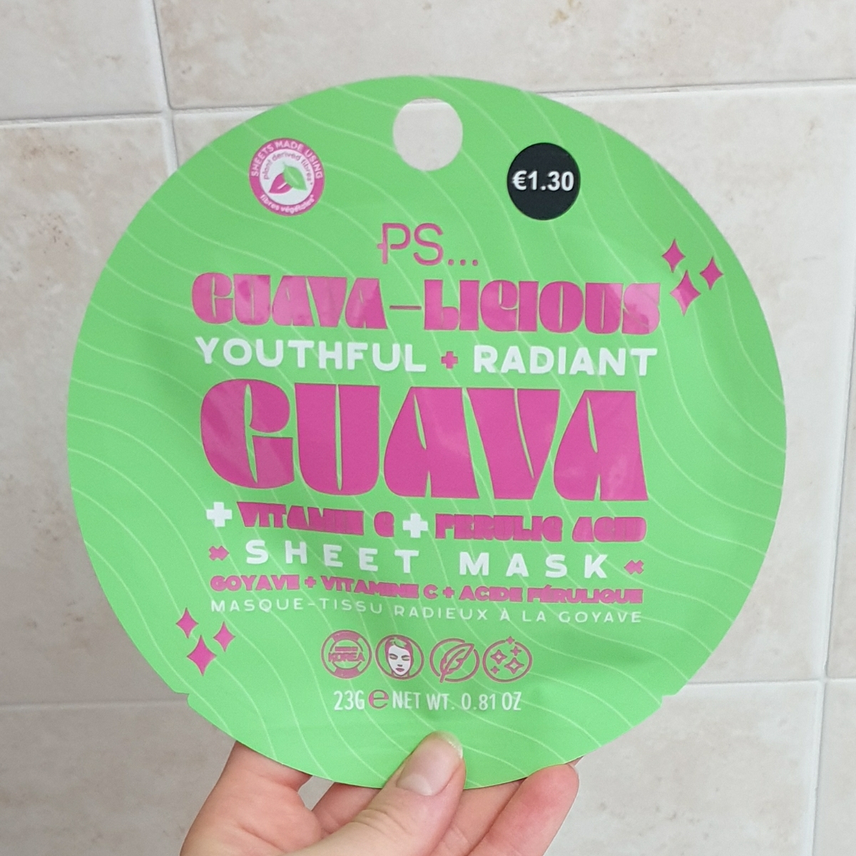 Guava Sheet Mask from PS... - Vegan Product Reviews & Ratings | abillion