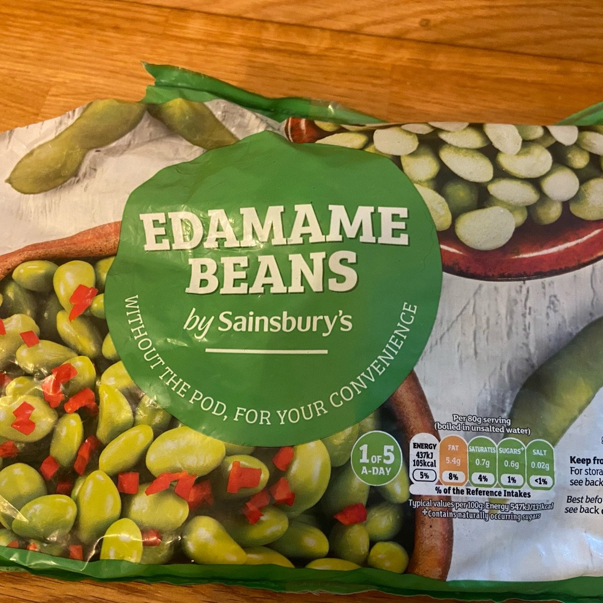 edamame (frozen) from Sainsbury's - Vegan Product Reviews & Ratings | abillion