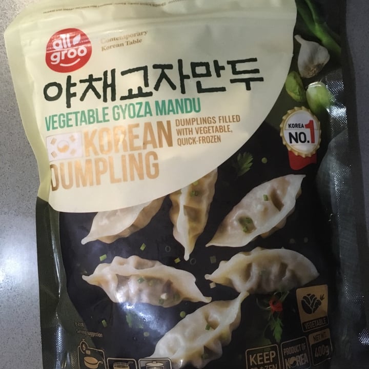 All groo Korean vegetable dumpling Review | abillion