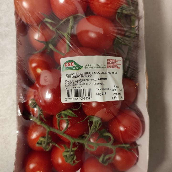 C.S.C. Lazio Pomodoro grappolo cocktail Review | abillion