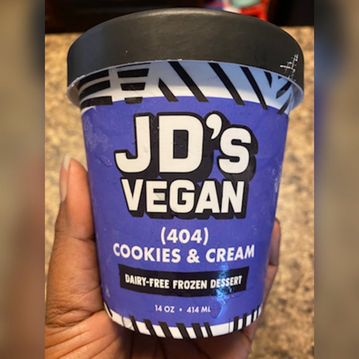 JD's Cookies & Cream Dairy-Free Frozen Dessert Review | abillion