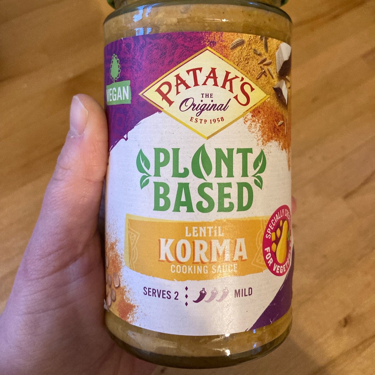 Plant based from Patak's - Vegan Product Reviews & Ratings | abillion