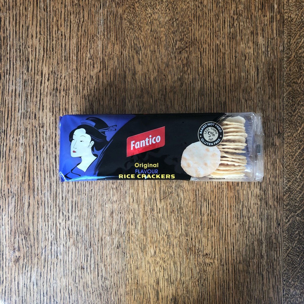 Original Flavour Rice Crackers from Fantico - Vegan Product Reviews ...