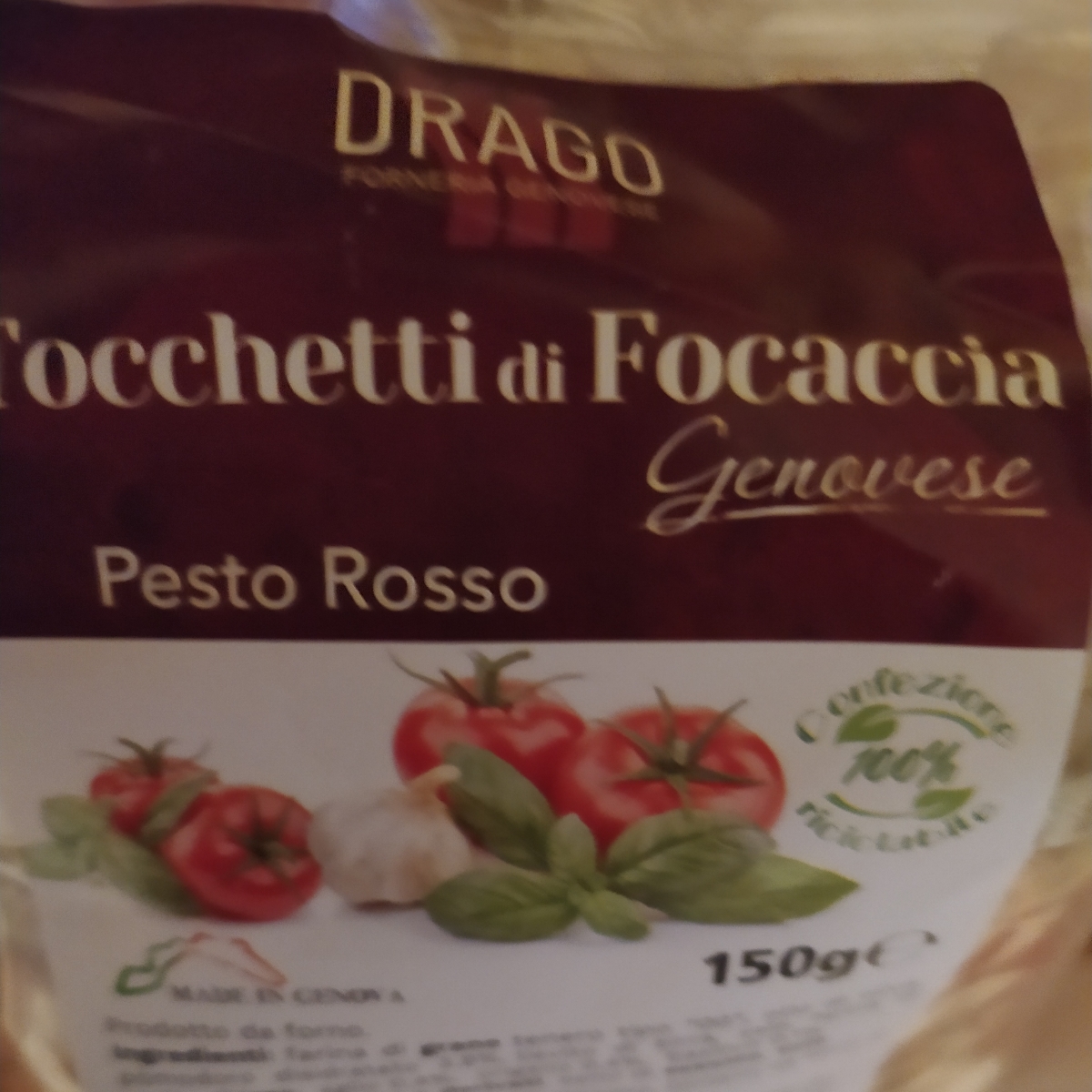 Tronchetti di focaccia genovese from Blue Dragon - Vegan Product ...