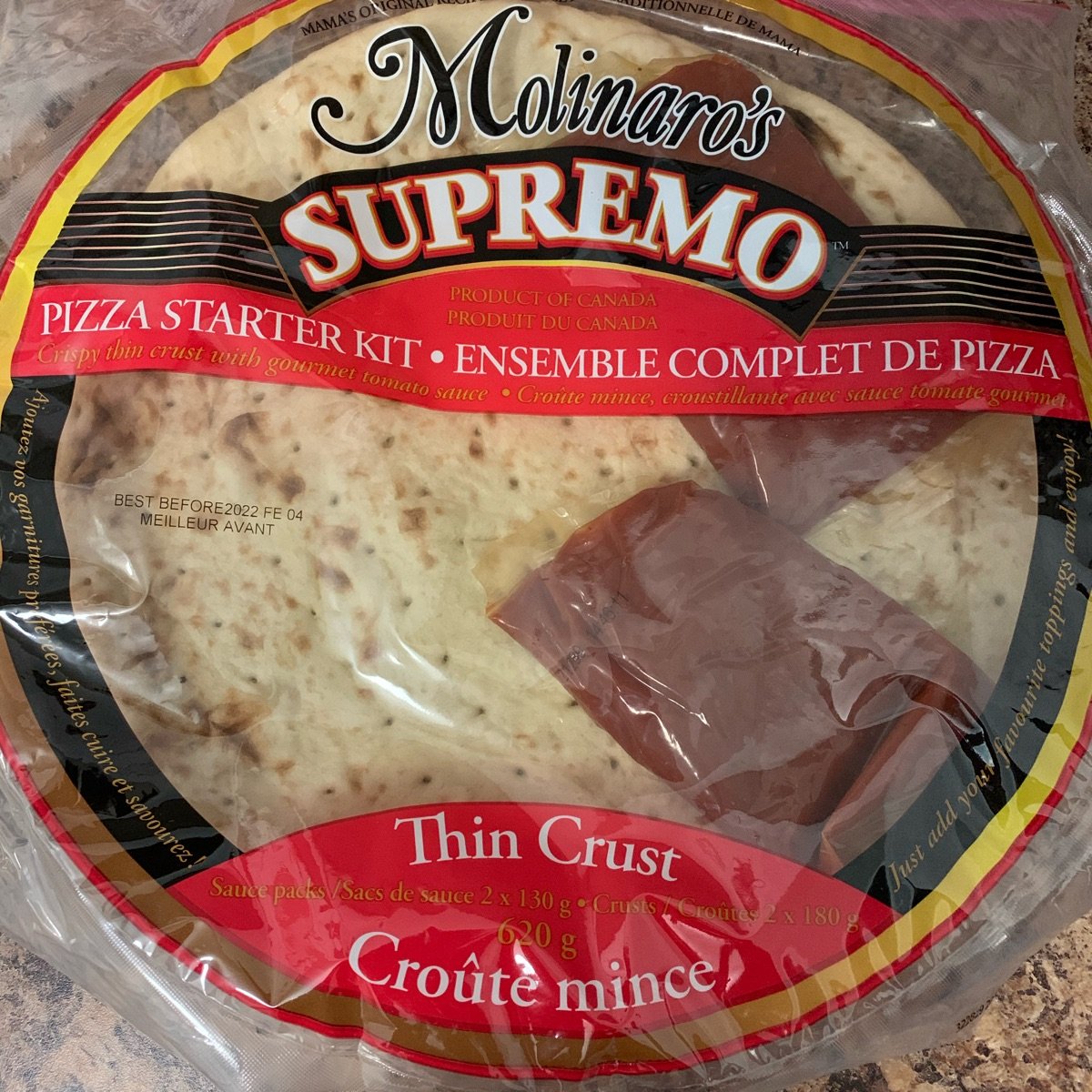 Supremo Pizza Starter Kit from Molinaro's - Vegan Product Reviews ...