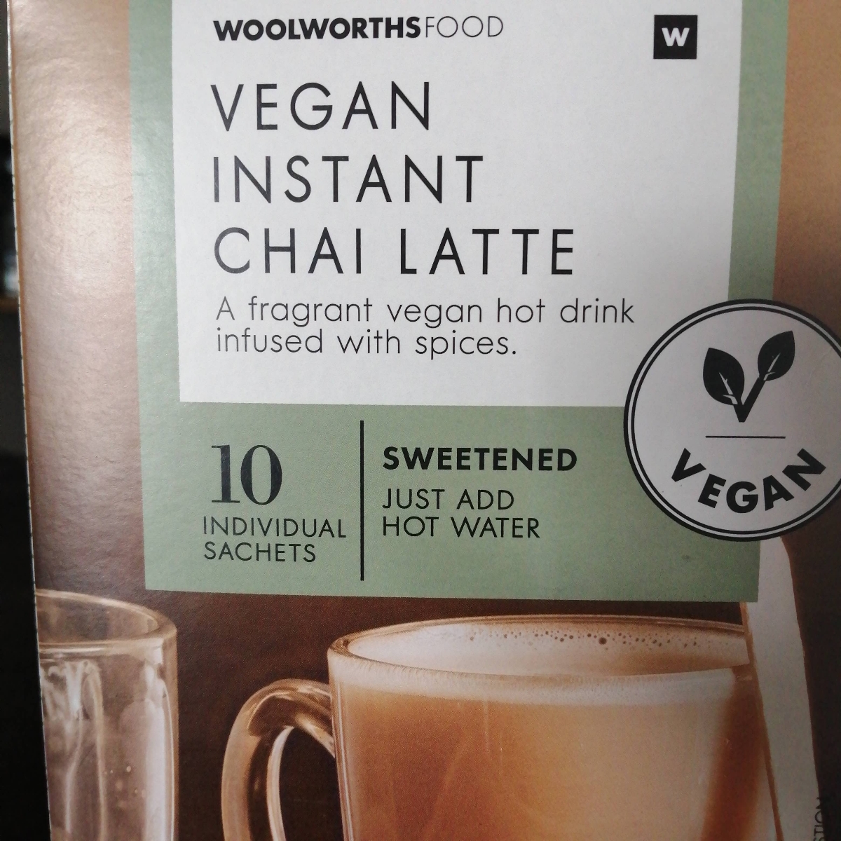 Vegan instant chai latte from Woolworths - Vegan Product Reviews ...