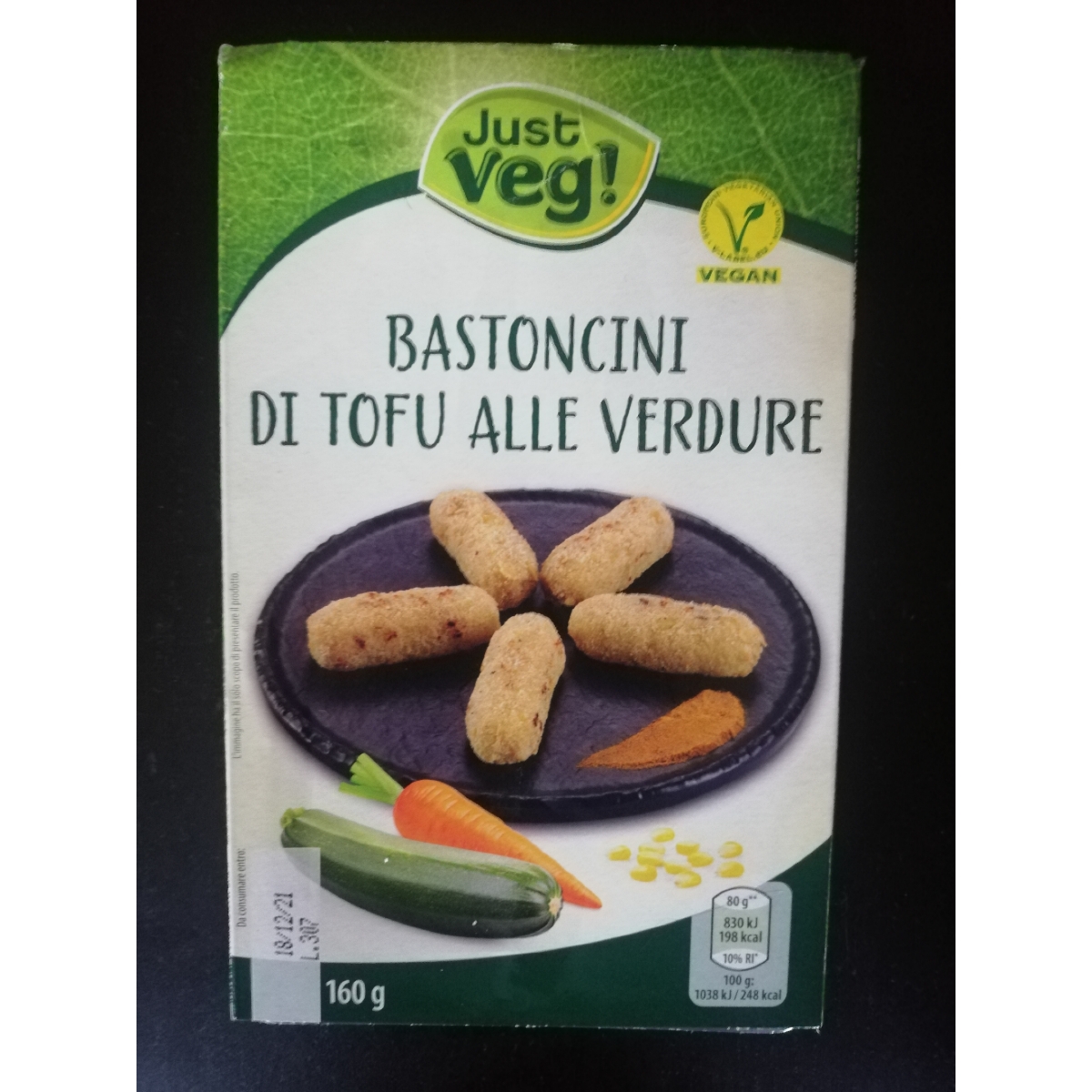 Bastoncini di tofu alle verdure from Just Veg (ALDI España) - Vegan ...