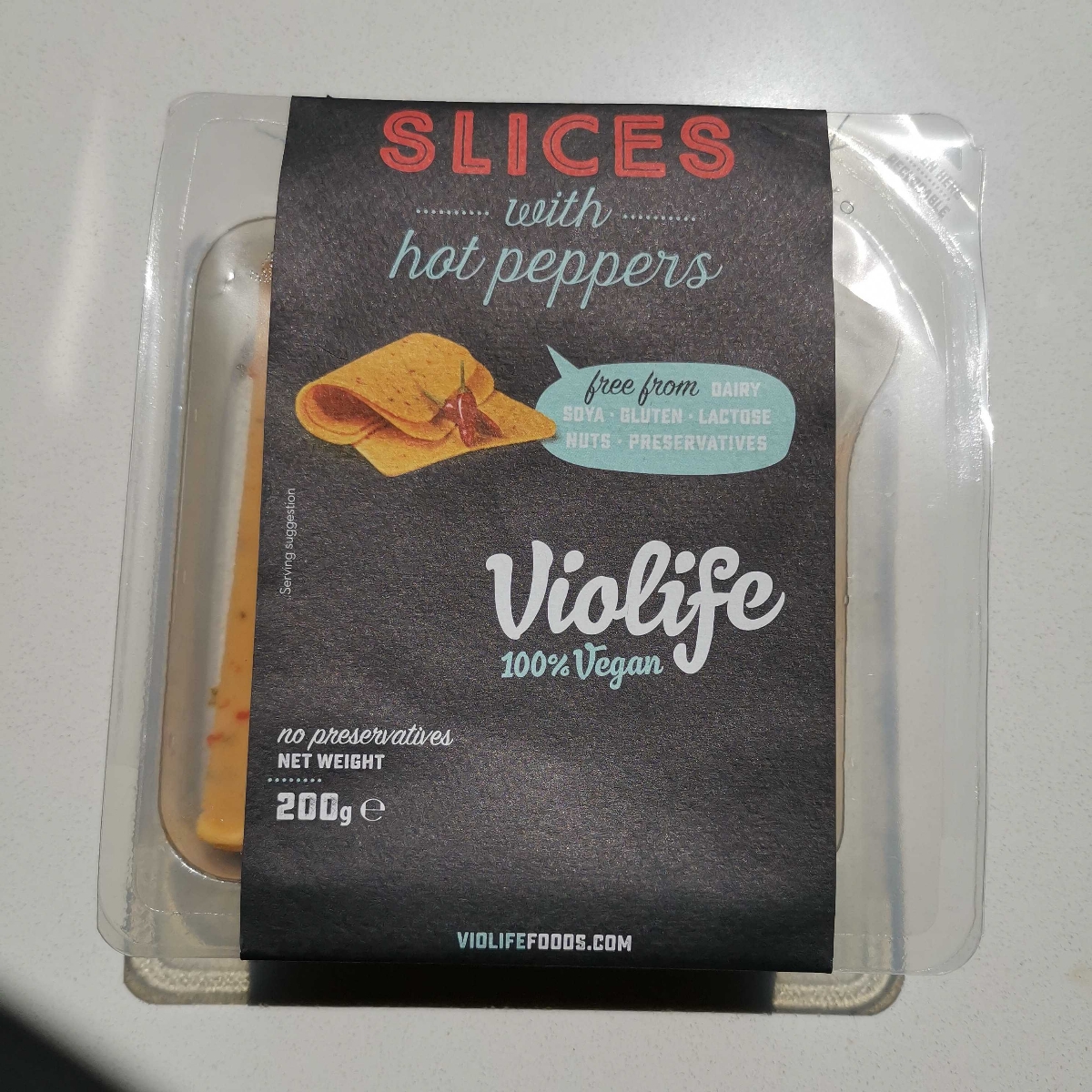 Block hot peppers from Violife - Vegan Product Reviews & Ratings | abillion