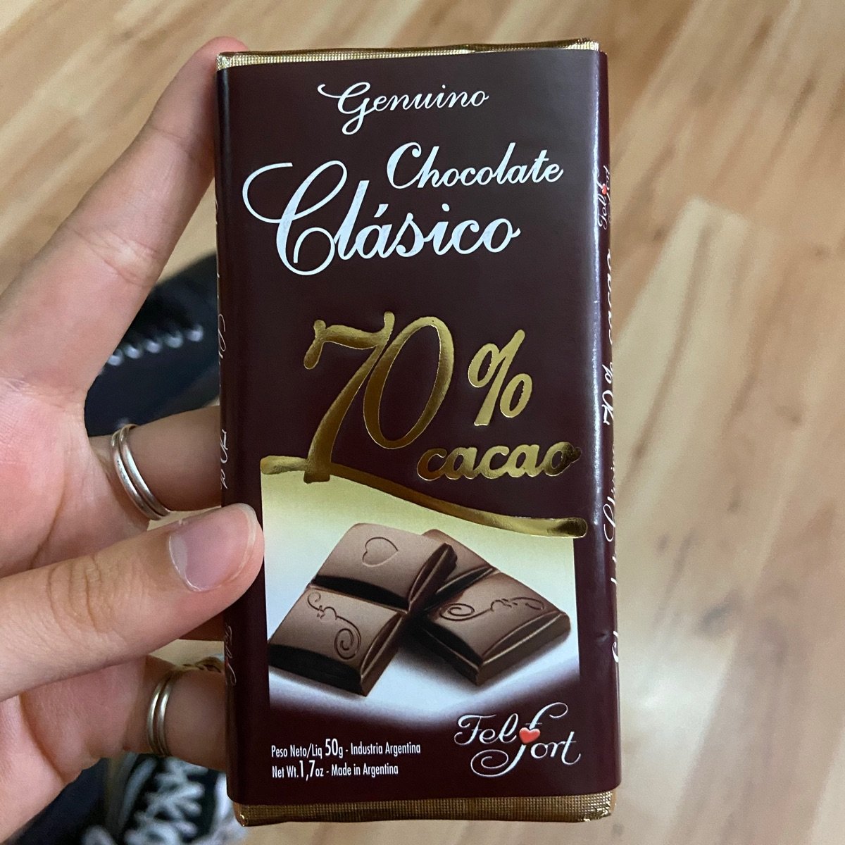 Chocolate 70% Cacao from Fel fort - Vegan Product Reviews & Ratings ...