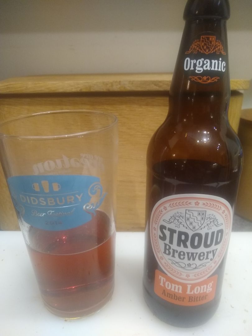 Tom Long Amber Bitter from Stroud brewery - Vegan Product Reviews ...