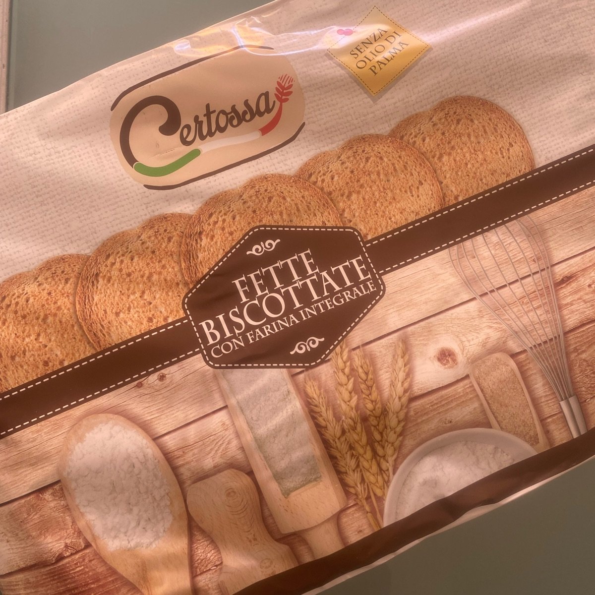 Fette biscottate con farina integrale from Certossa - Vegan Product ...