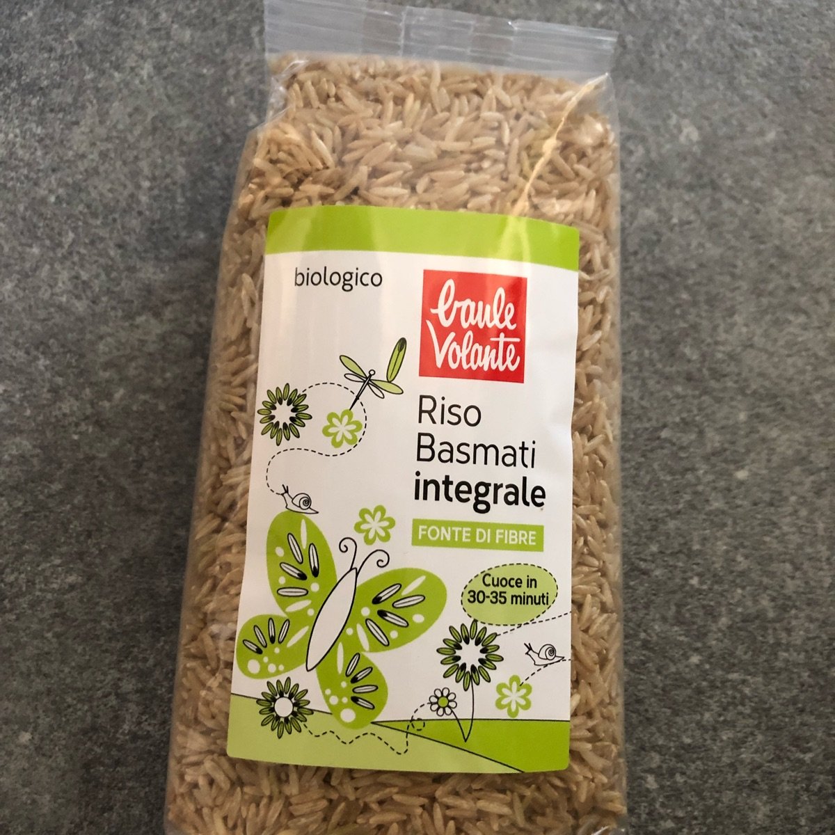Riso Basmati Integrale from Baule volante - Vegan Product Reviews ...
