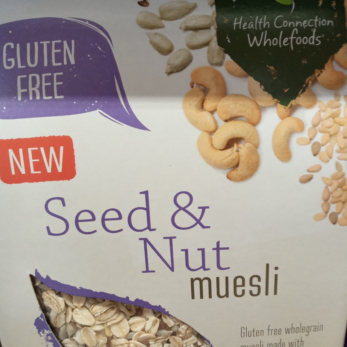 Seed & Nut Muesli from Health Connection Wholefoods - Vegan Product ...