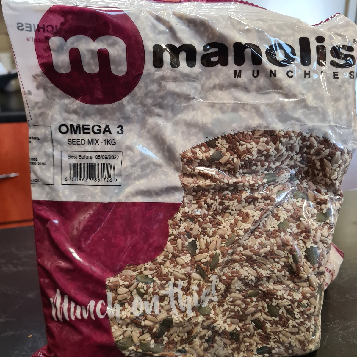 Omega 3 seed mix from Manolis munchies - Vegan Product Reviews ...