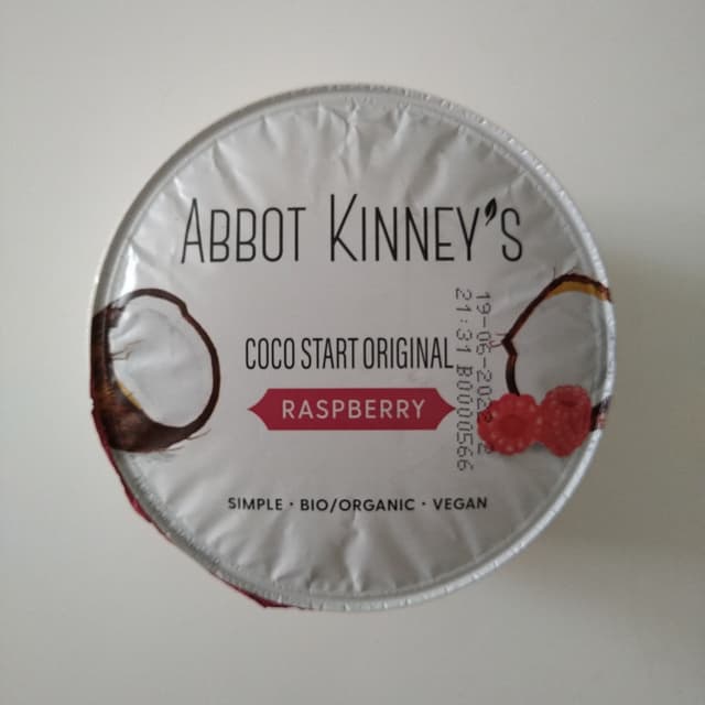 Coco Start Original RASPBERRY from Abbot Kinney’s - Vegan Product ...