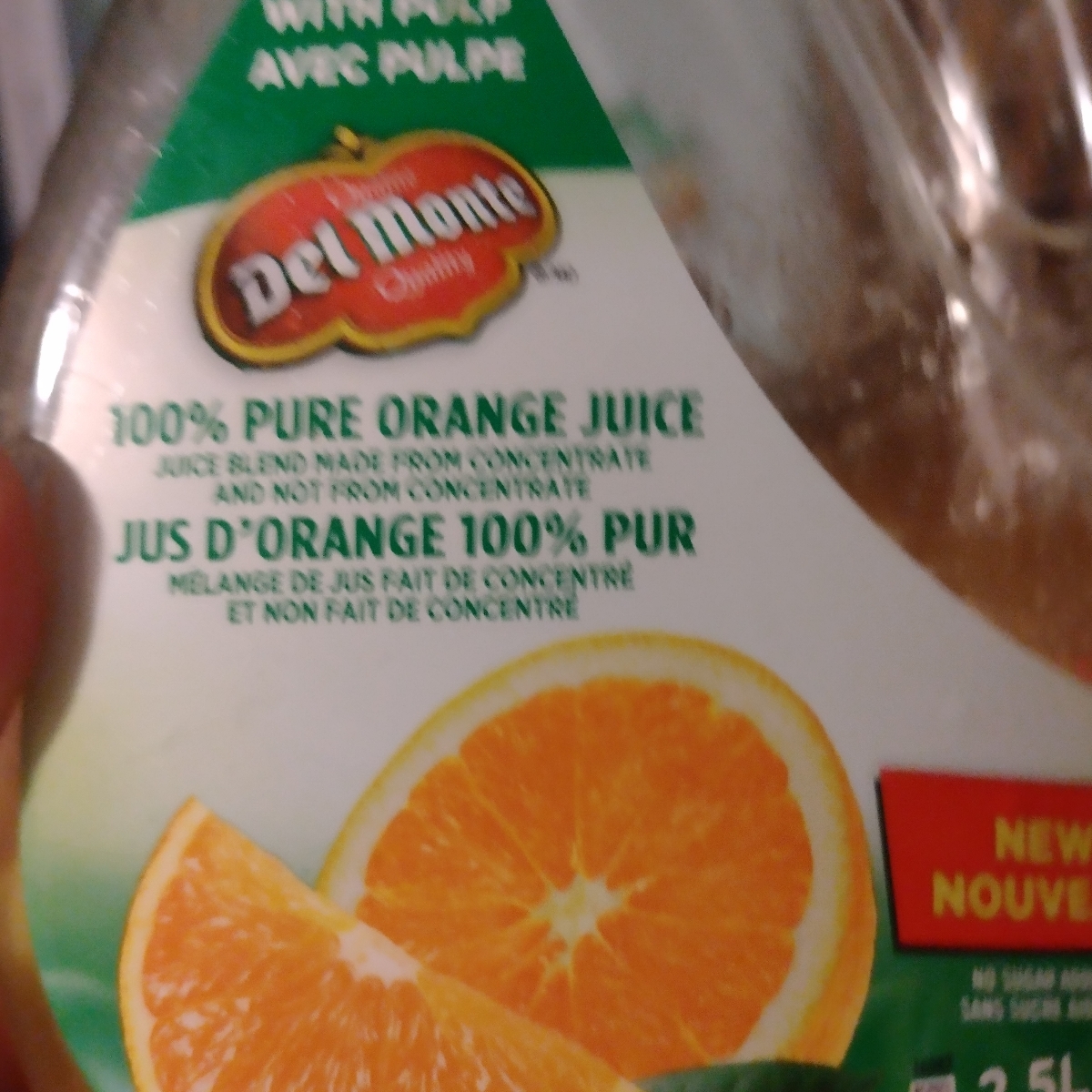 orange jus from Del Monte - Vegan Product Reviews & Ratings | abillion