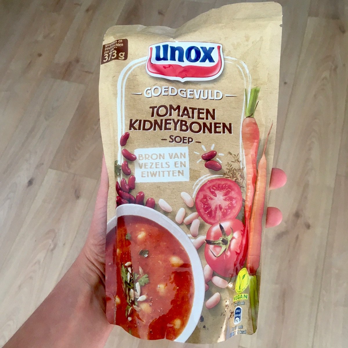 Tomaten kidneybonen soup from Unox - Vegan Product Reviews & Ratings ...