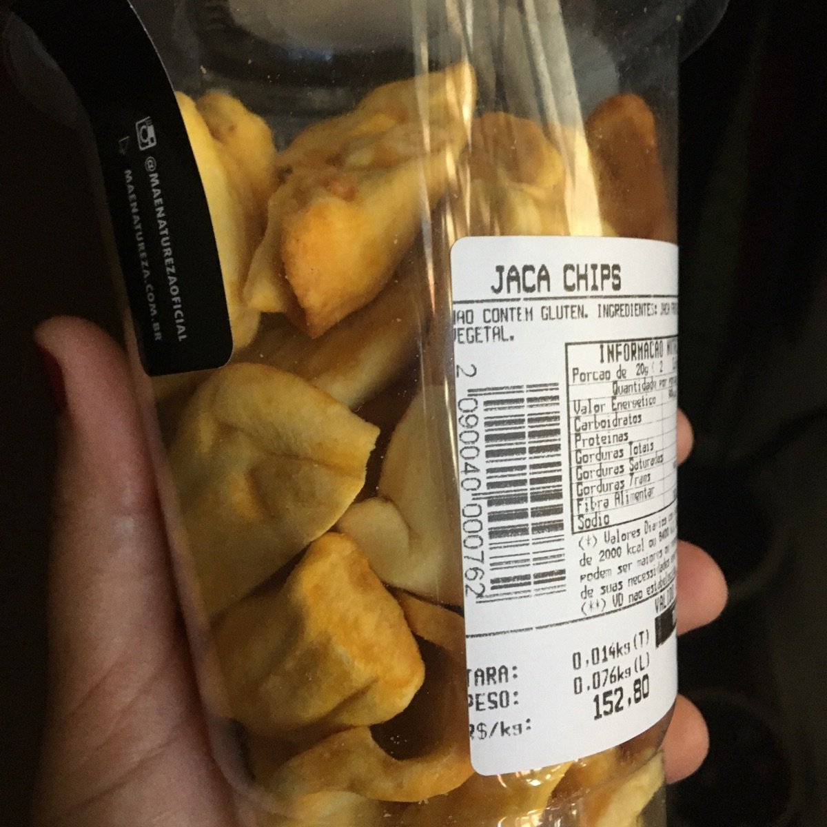 jaca chips from Mãe Natureza - Vegan Product Reviews & Ratings | abillion