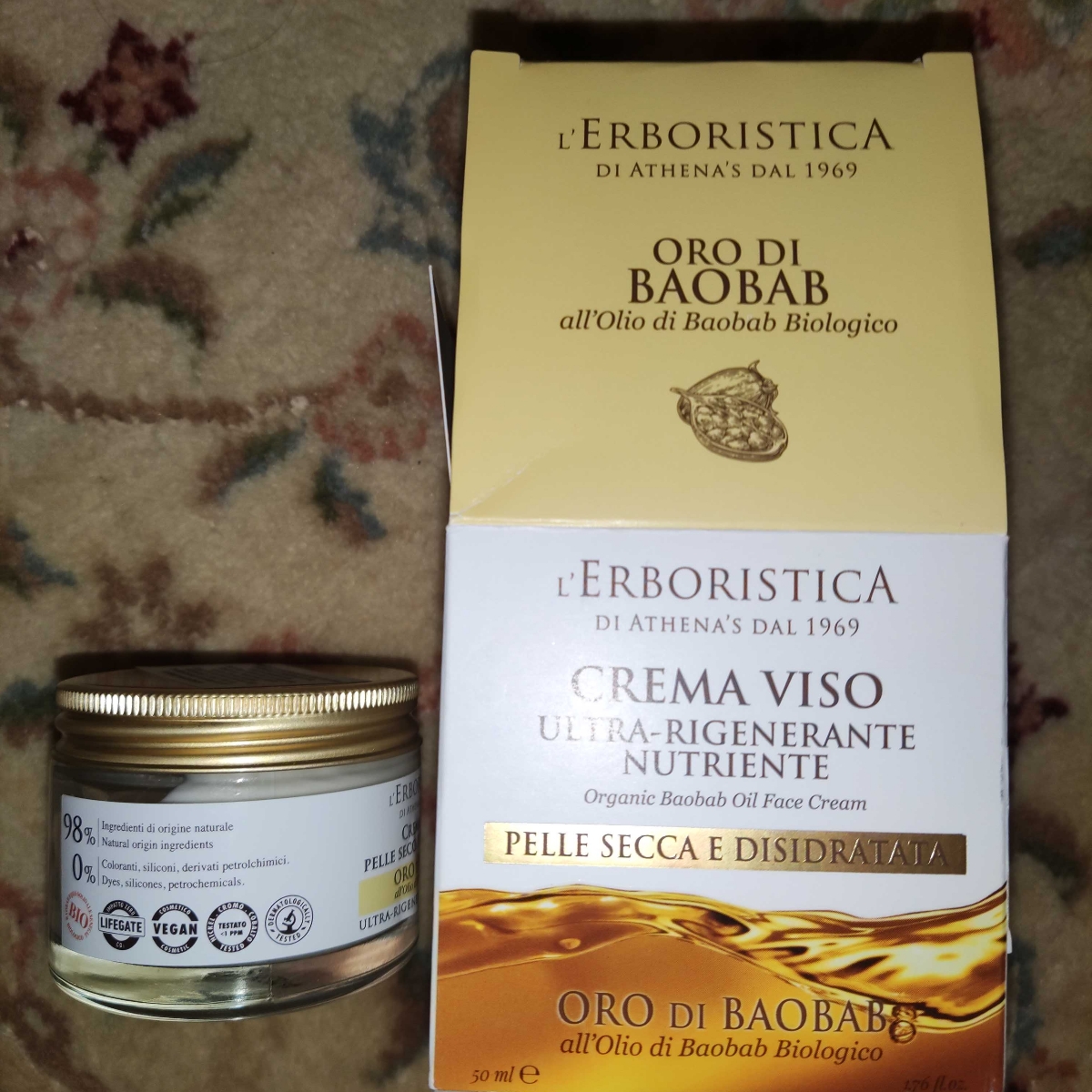 baobab face cream from L'Erboristica Di Athena's Dal 1969 - Vegan ...