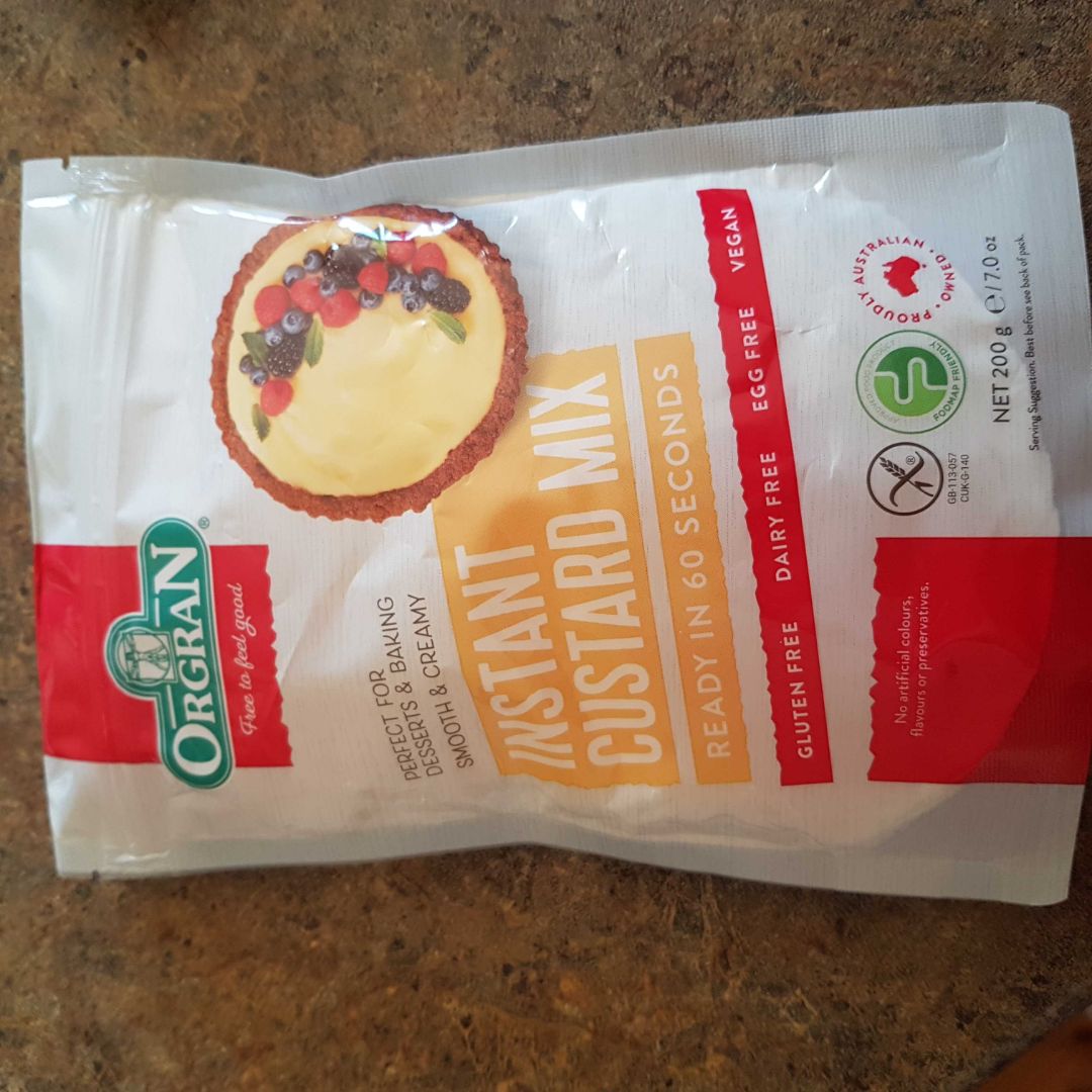 Instant Custard Mix from Orgran - Vegan Product Reviews & Ratings ...
