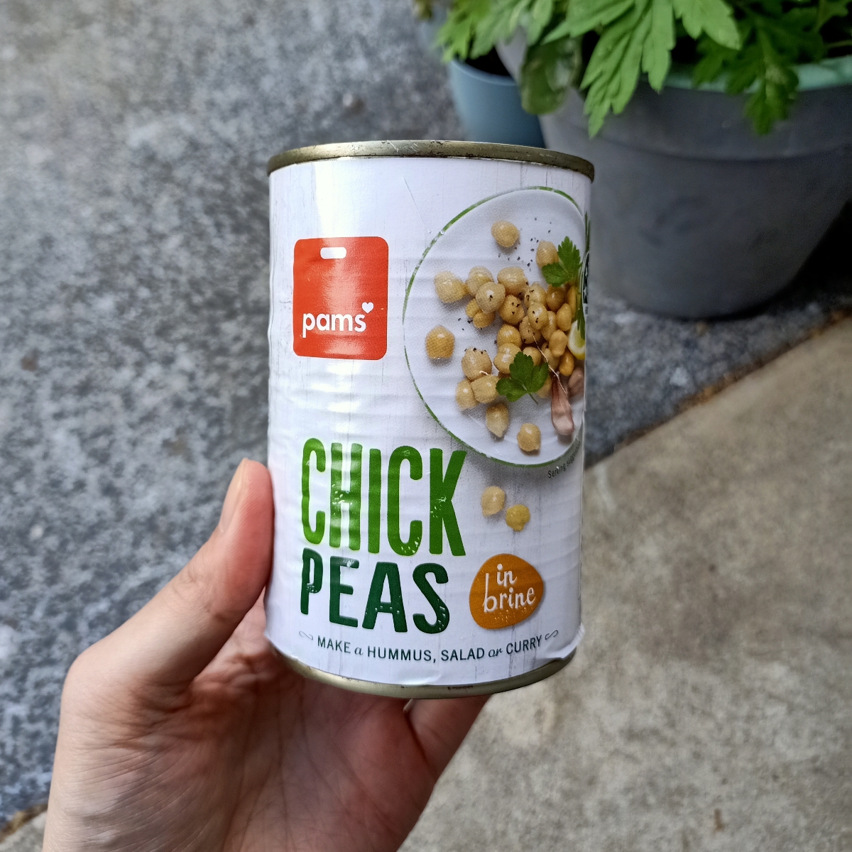 Chickpeas in brine from Pams - Vegan Product Reviews & Ratings | abillion