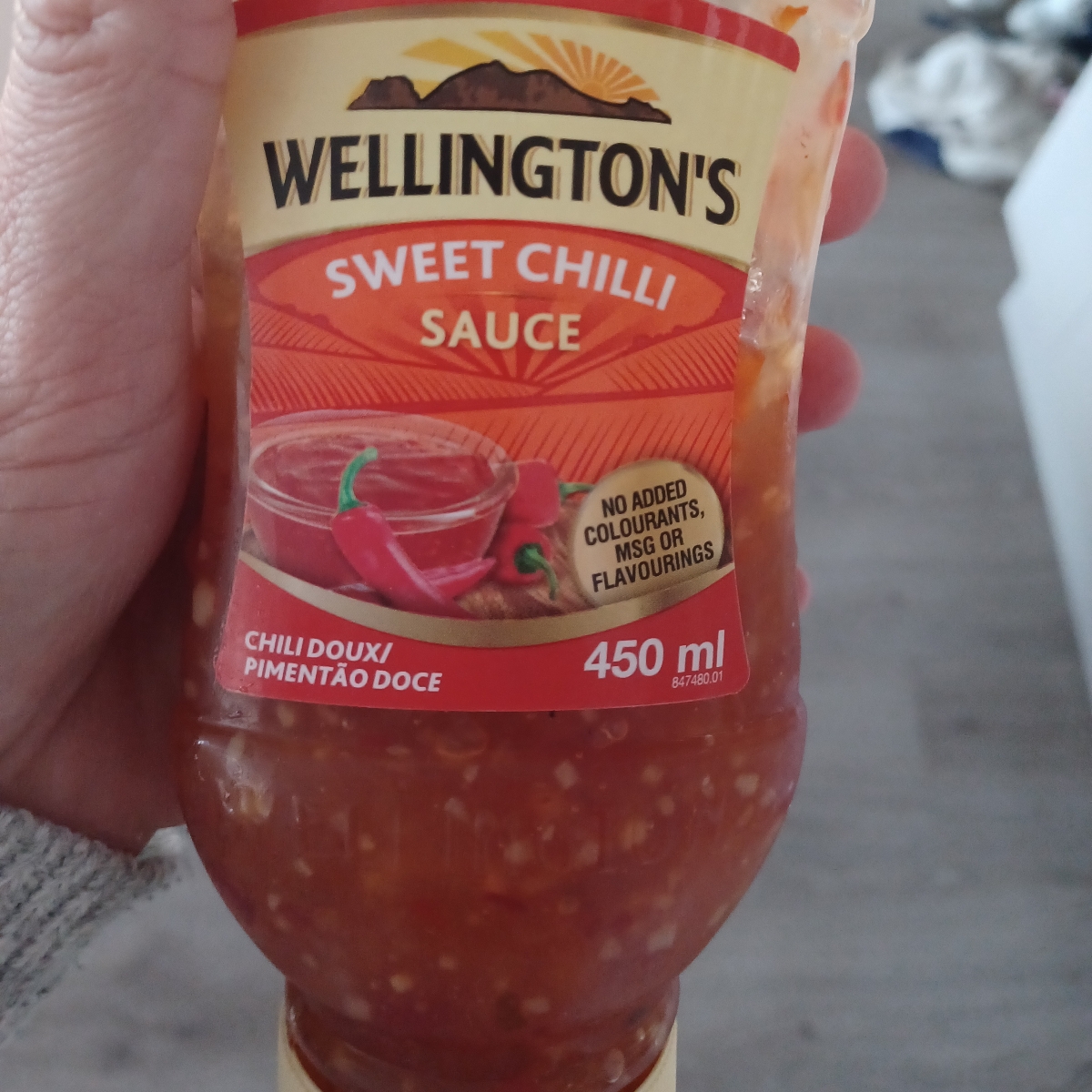 Sweet chilli sauce - 450ml from Wellington's - Vegan Product Reviews ...