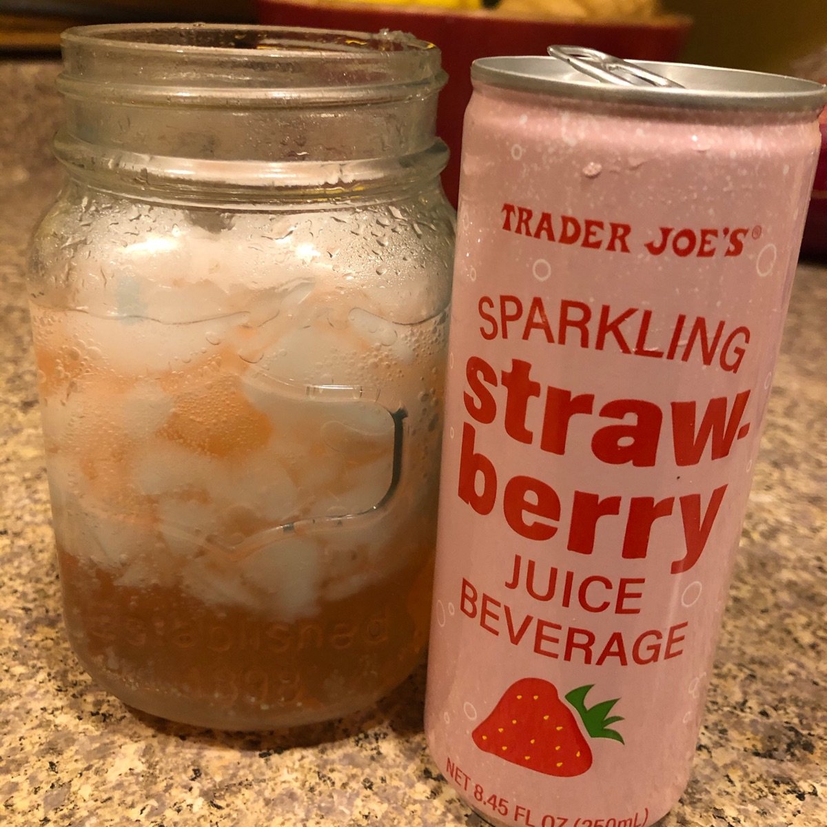 Sparkling Strawberry Juice Beverage from Trader Joe's - Vegan Product Reviews & Ratings | abillion