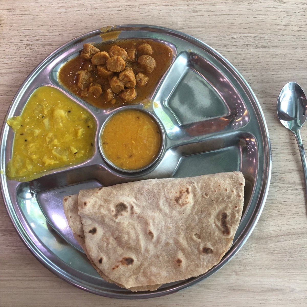 Chapati Set at University Town, NUS, Singapore - Vegan Dish Reviews ...