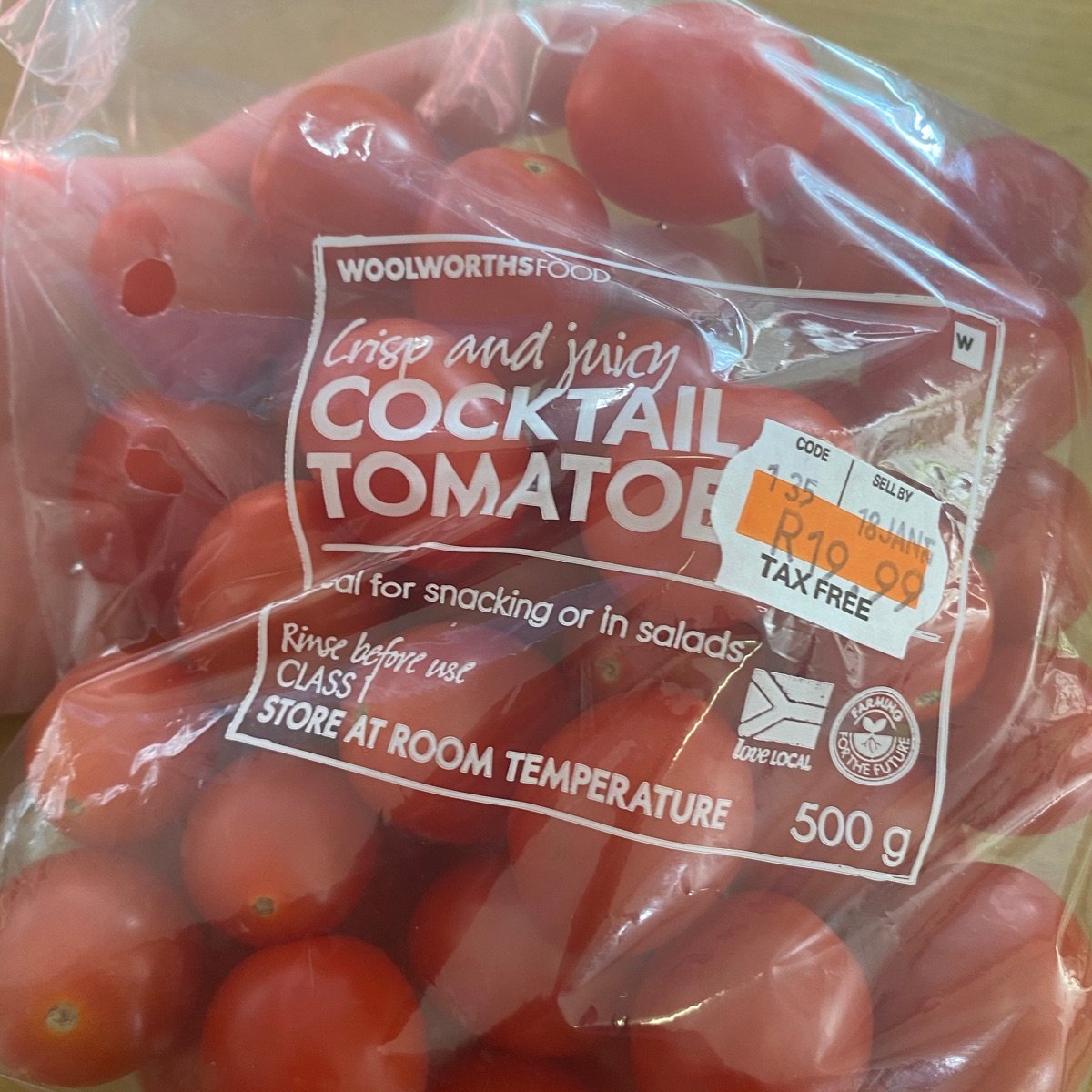 Cocktail tomatoes from Woolworths - Vegan Product Reviews & Ratings ...
