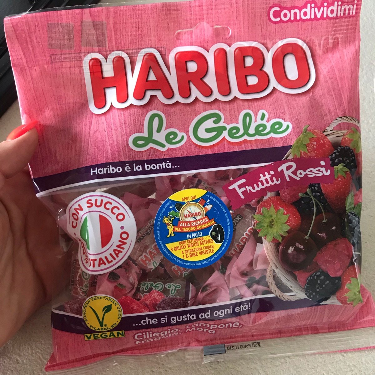 Le Gelee Frutti Rossi from Haribo - Vegan Product Reviews & Ratings ...