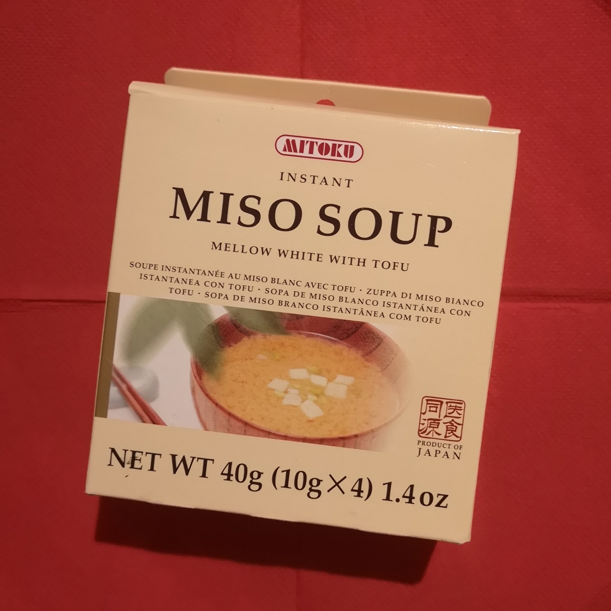Instant Miso Soup from Mitoku - Vegan Product Reviews & Ratings | abillion