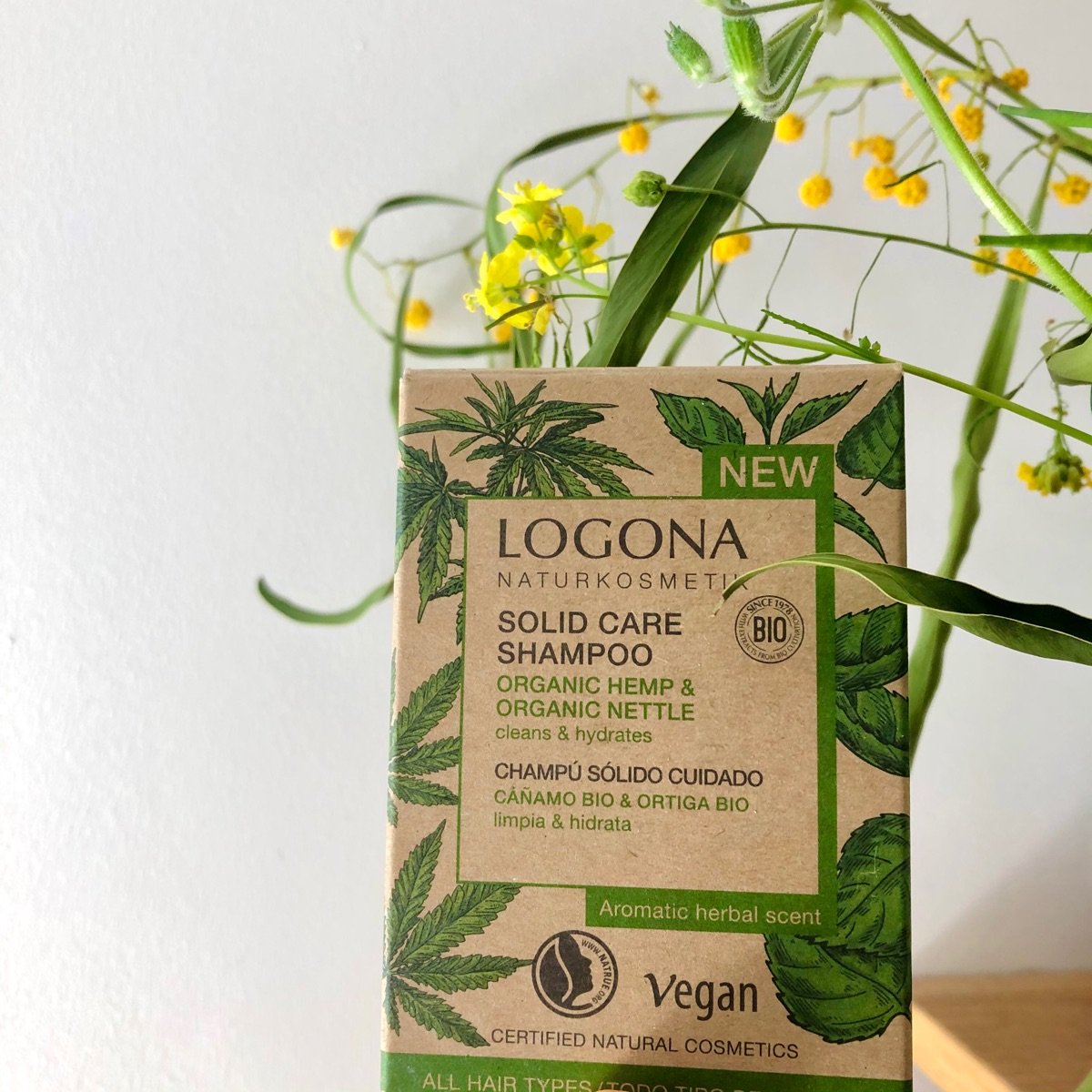 Solid Shampoo Care Organic Hemp & Organic Nettle from Logona Natural ...