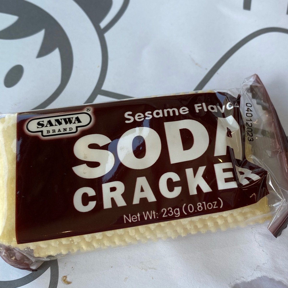 Soda Cracker (Sesame) from Sanwa - Vegan Product Reviews & Ratings ...