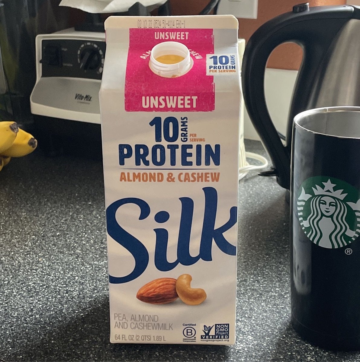 10 Grams Protein Almond & Cashew from Silk - Vegan Product Reviews ...