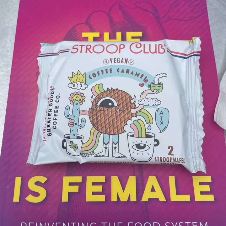 Stroop Club Vegan Coffee Caramel Stroopwafel Review | abillion