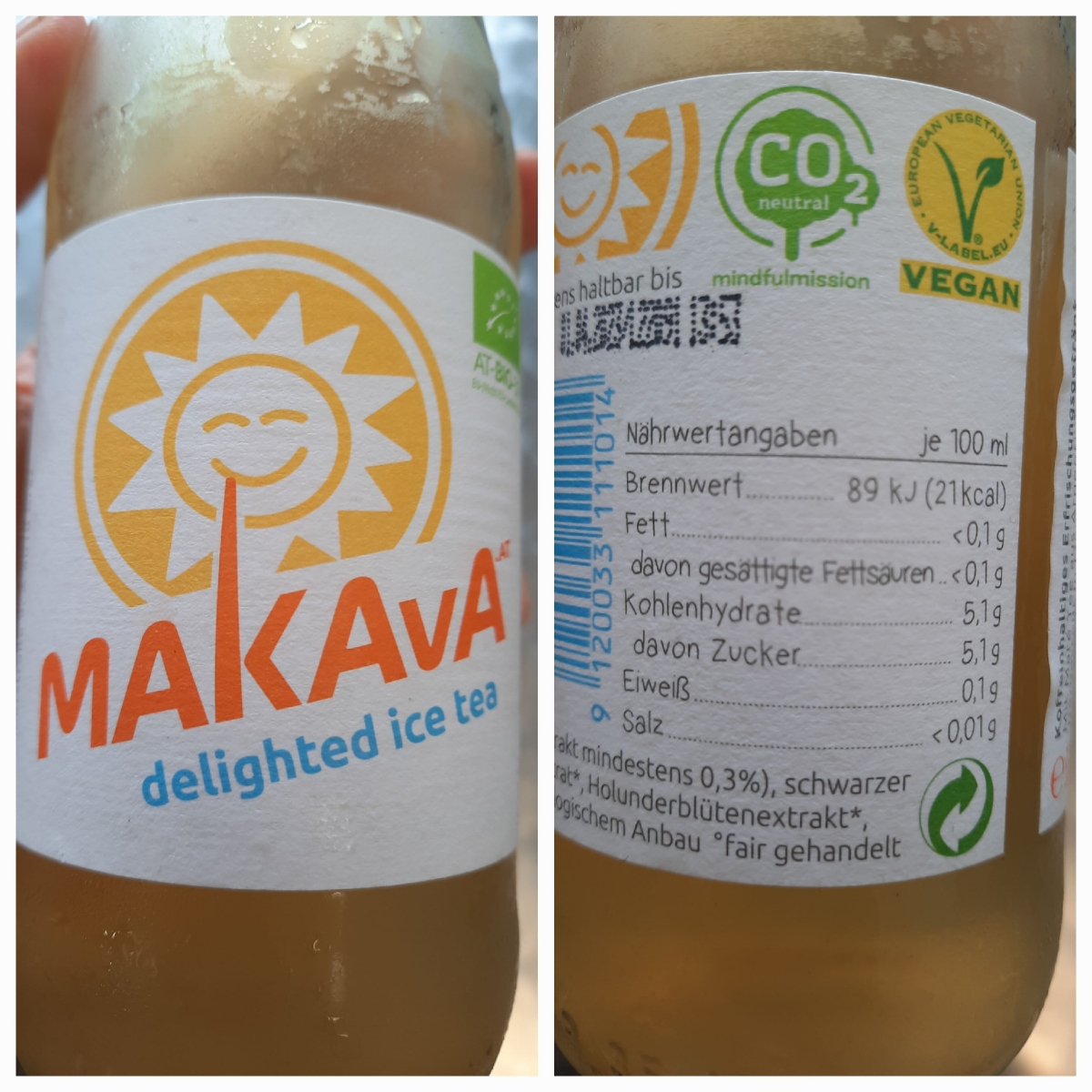 Ice Tea from Makava - Vegan Product Reviews & Ratings | abillion